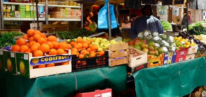 Paris markets. The top 12 markets in town. Paris market map.